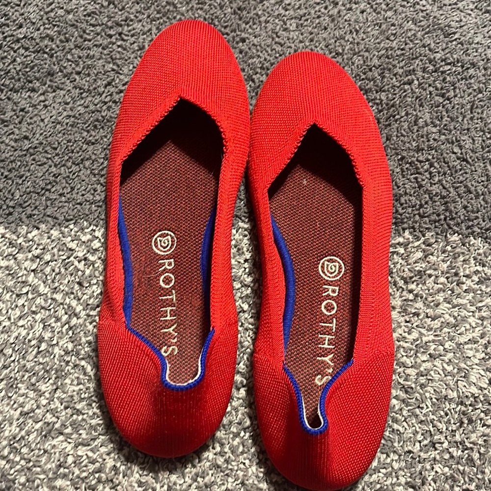Rothy’s Red Flats - Gem